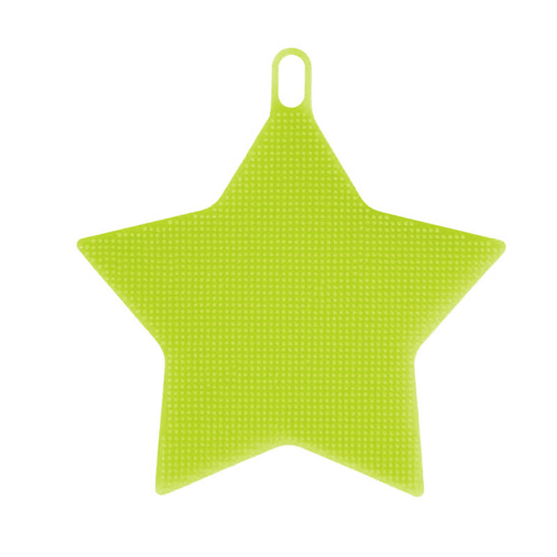 Magic silicone sponge Star | Green - www.zunik.fr - Yannick