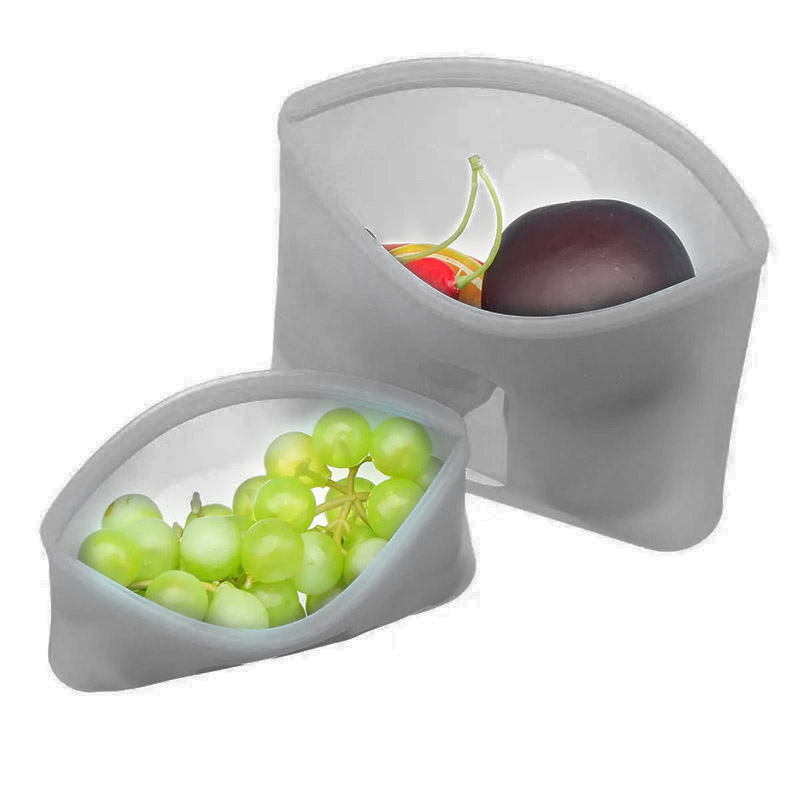 Petit sachet réutilisable en silicone | Gris - www.zunik.fr - Yannick